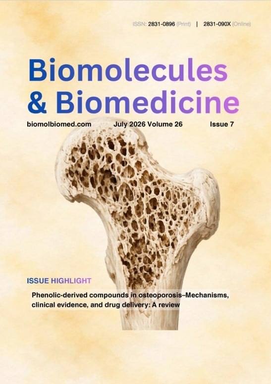 Vol. 26 No. 7 (2026) | Biomolecules and Biomedicine